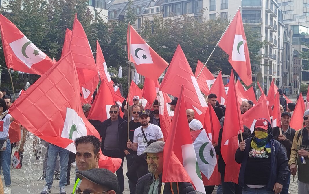 Une grande marche pour l'indépendance du RIF à Bruxelles - Algerie 54