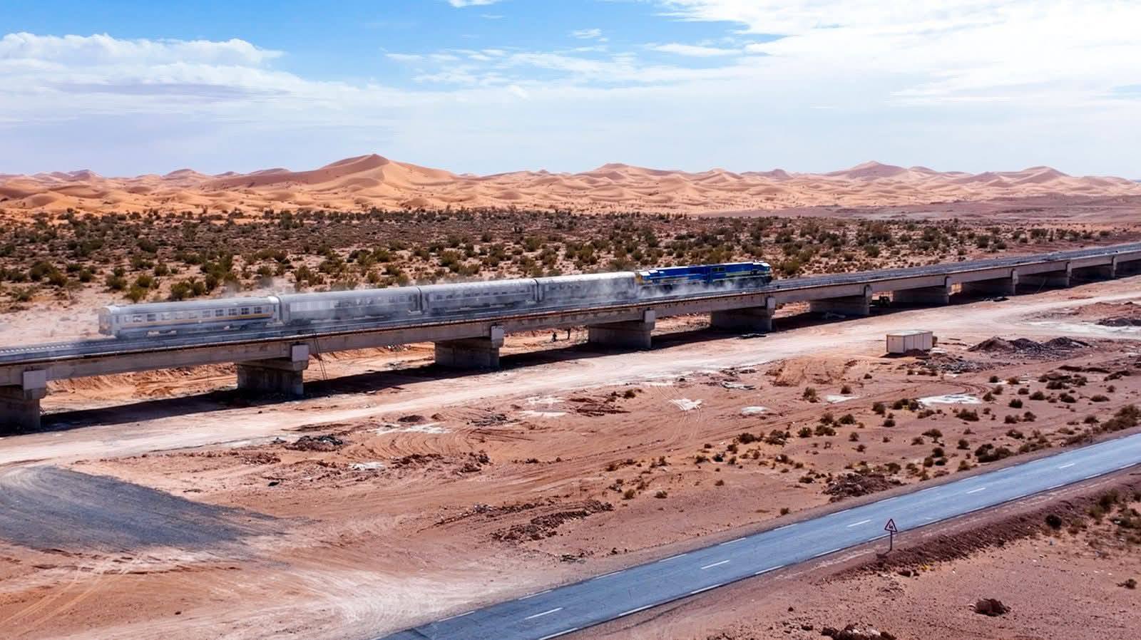 Bechar: Début des essais de roulage du train de voyageurs sur la ligne ...