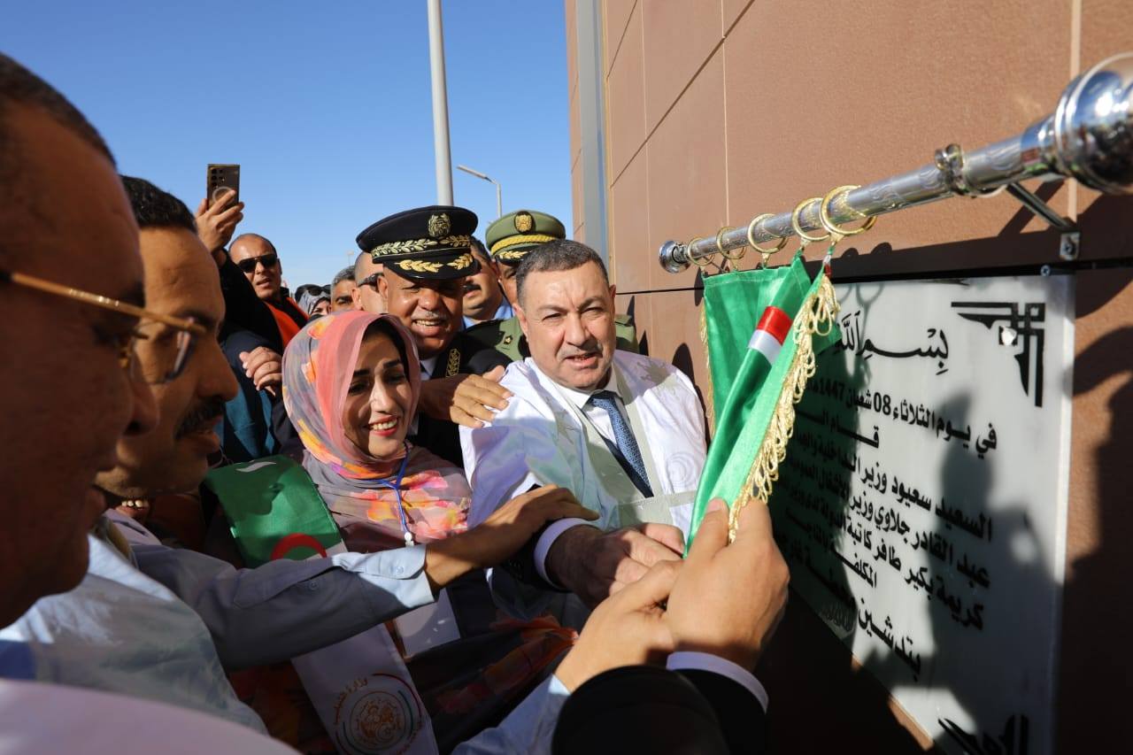 Tindouf: inauguration de la gare ferroviaire de Gara Djebilet - Algerie 54